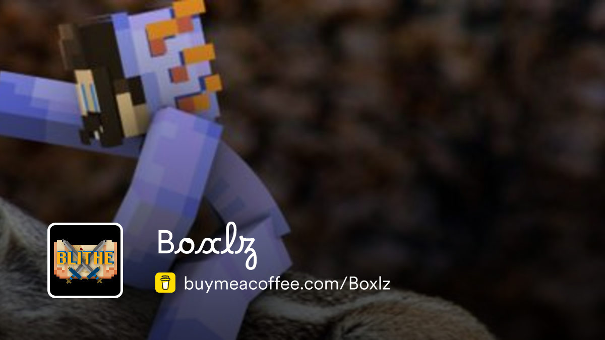 Boxlz is doing server work - Buymeacoffee