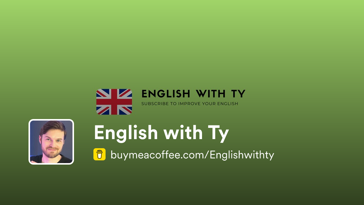 Posts | English with Ty - Buymeacoffee