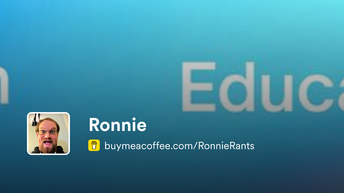 Ronnie - Buymeacoffee