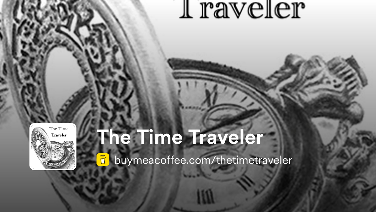The Time Traveler is a Journal of Past, Present and Future - Buymeacoffee