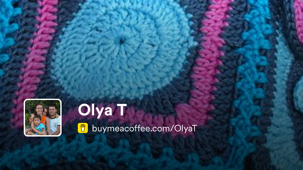 Olya T is crochet patterns - Buymeacoffee