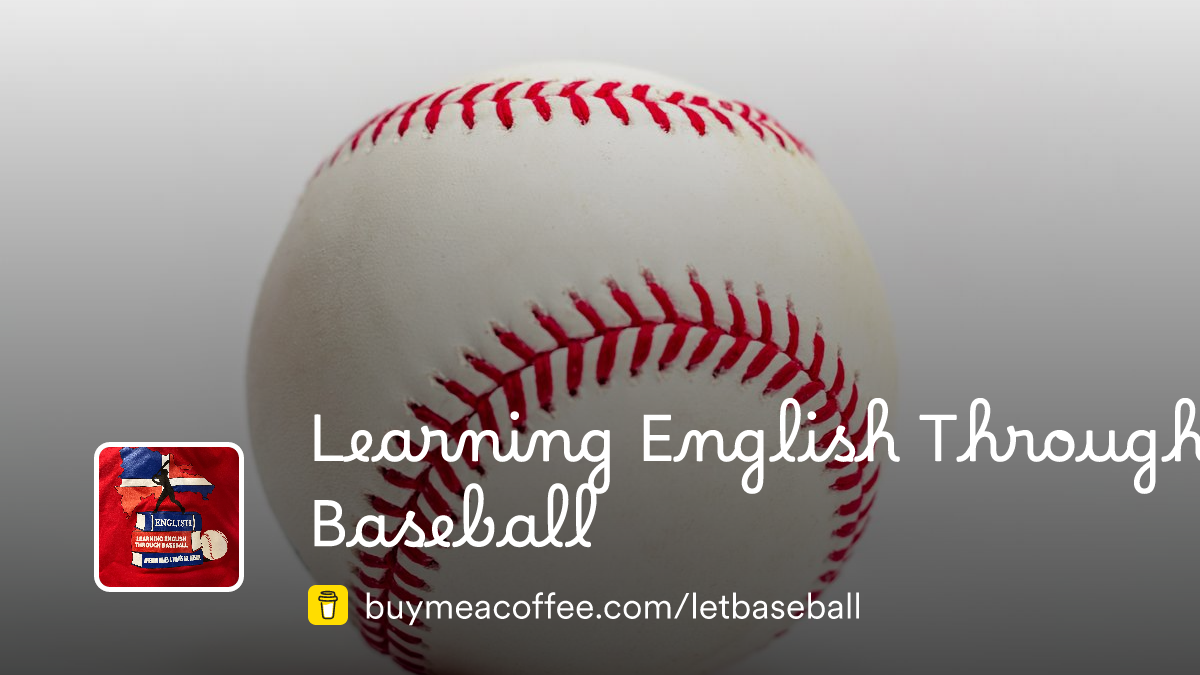 Learning English Through Baseball is Learning English Through Baseball ...