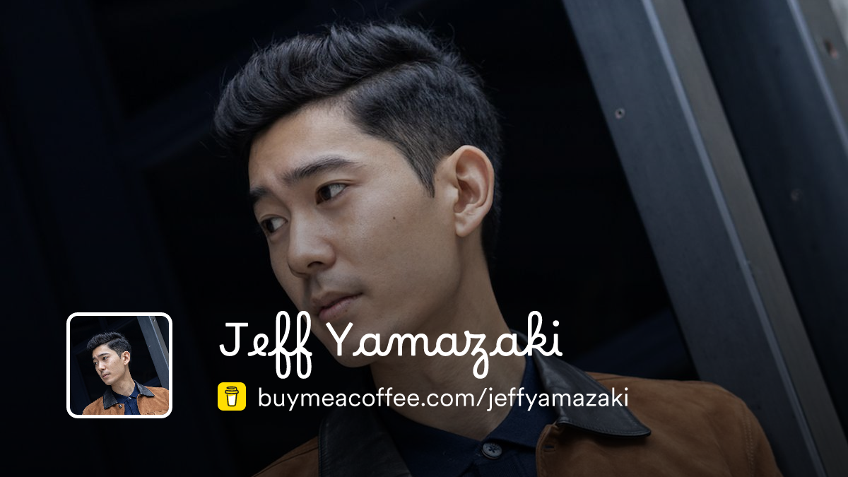 Jeff Yamazaki - Buymeacoffee
