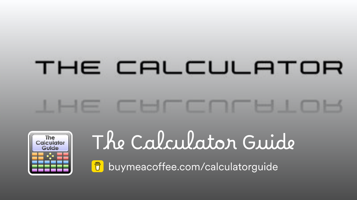 The Calculator Guide is creating videos & resources to help use your ...