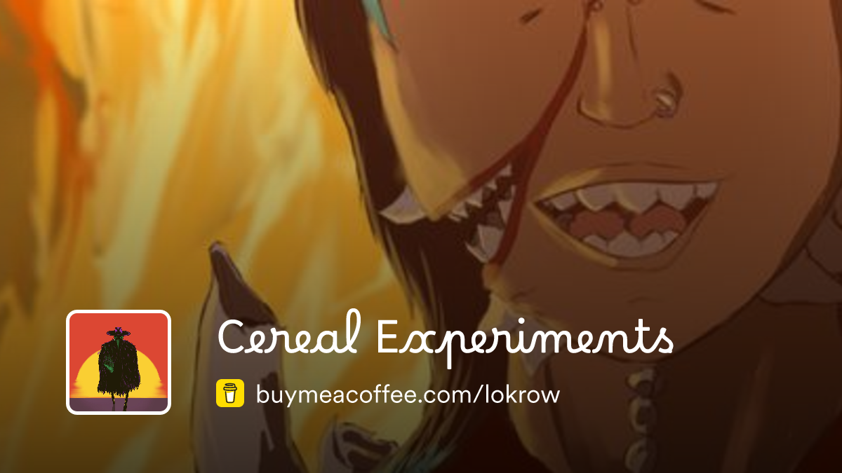 Cereal Experiments is illustrating. - Buymeacoffee