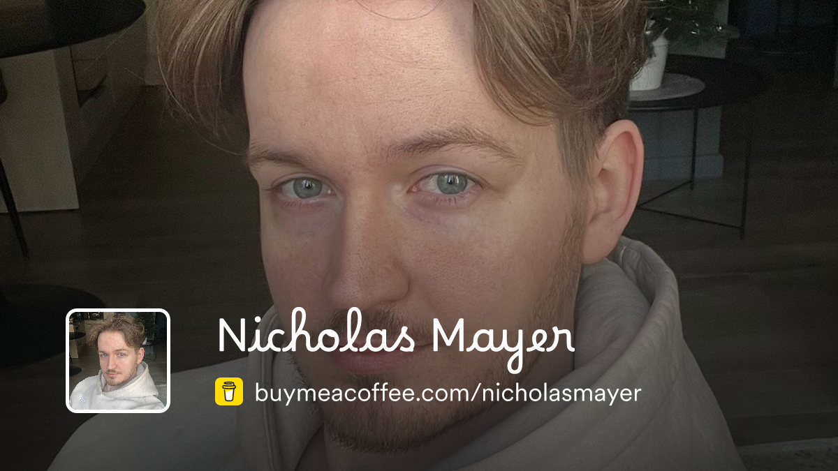 Nicholas Mayer - Buymeacoffee
