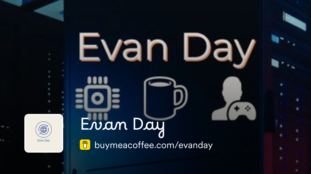Evan Day is rambling about self hosting, technology, games and life ...