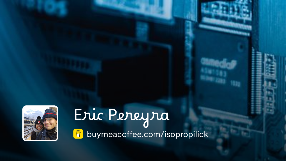 Eric Pereyra is Developing Software and Solutions - Buymeacoffee