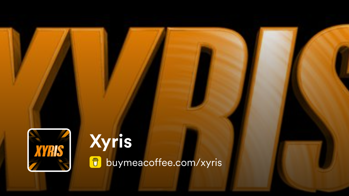 Xyris is Fivem Dev/Mapper - Buymeacoffee