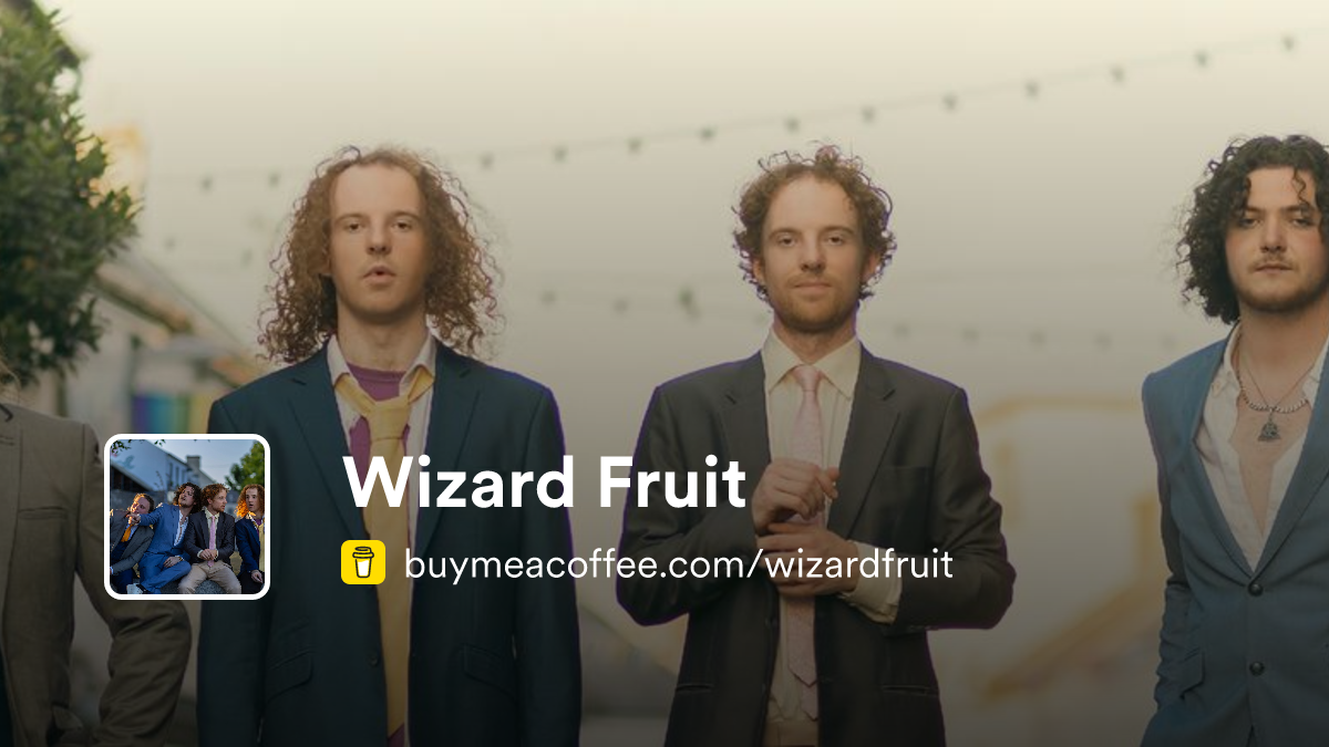 Wizard Fruit is creating music, recording and playing shows 🎸♥️ ...