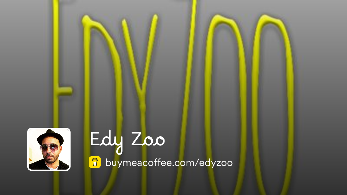 Edy Zoo - Buymeacoffee