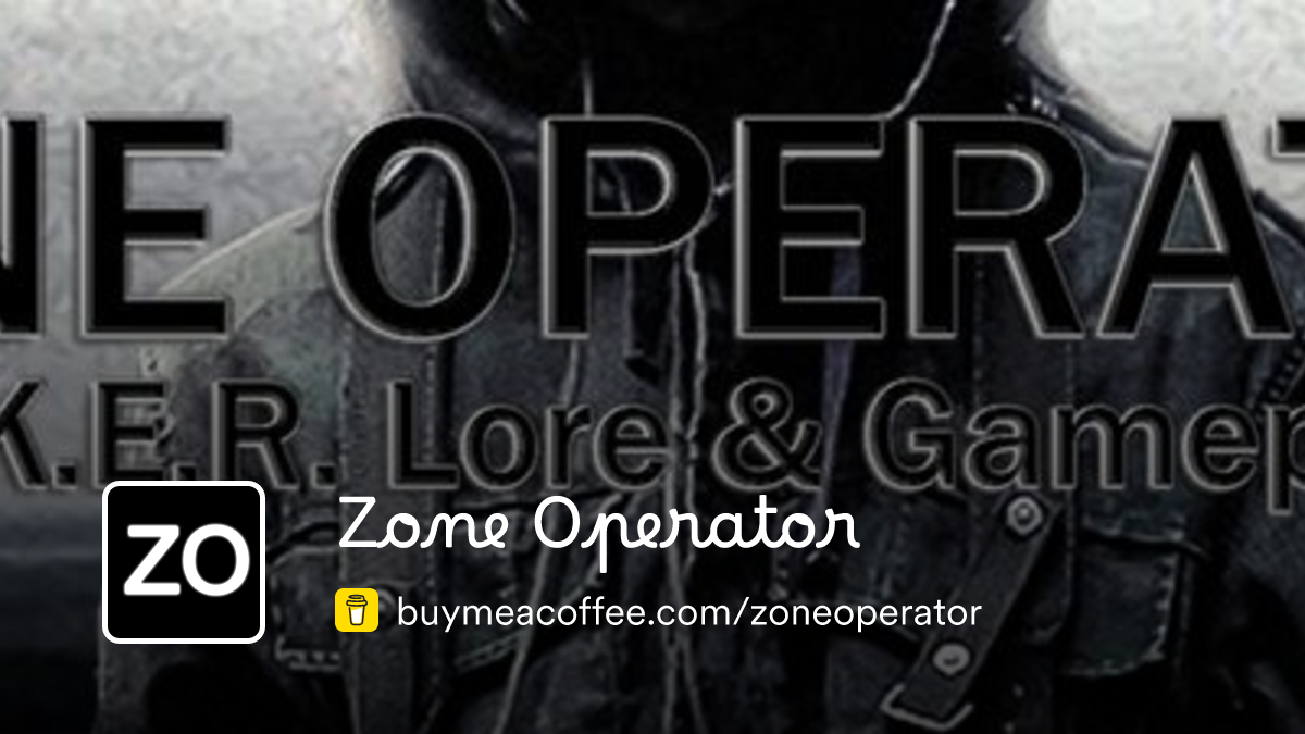 Zone Operator is making creative content on Youtube - Buymeacoffee
