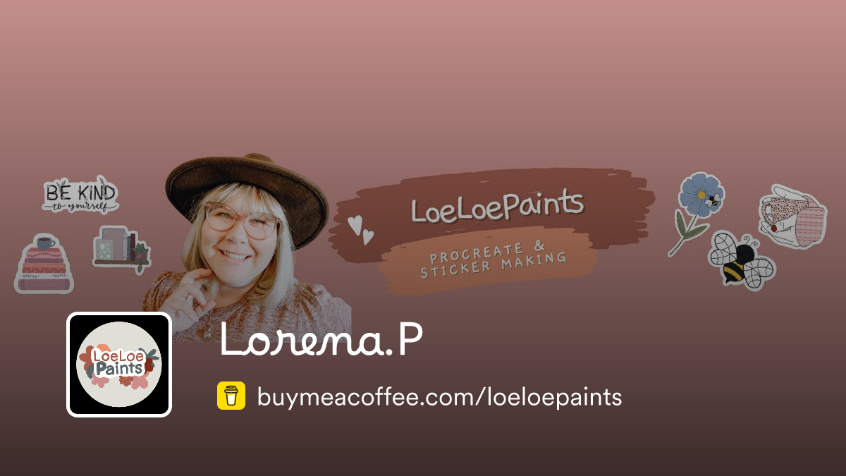 Lorena.P is Stickers & Youtube videos - Buymeacoffee