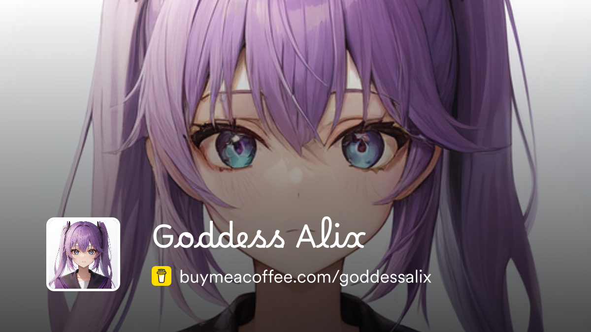 Goddess Alix is Digitial Content - Buymeacoffee
