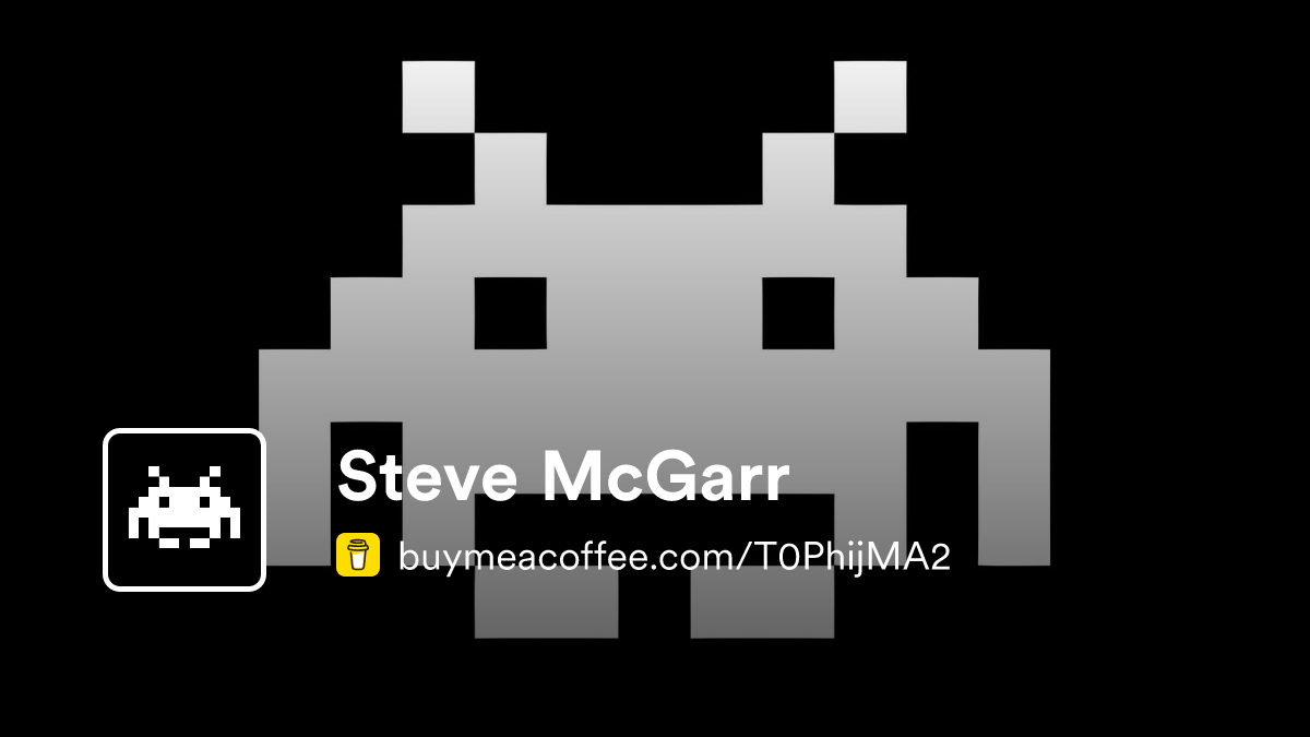 Steve McGarr - Buymeacoffee
