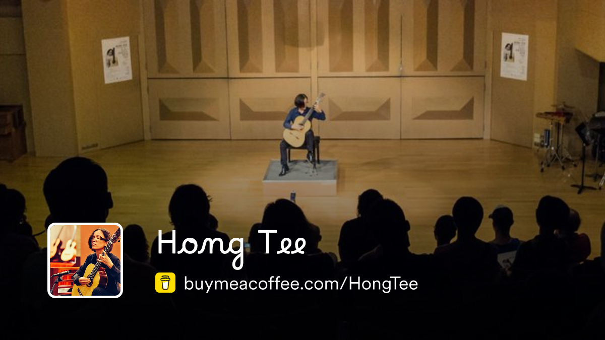 Hong Tee is playing classical guitar music - Buymeacoffee