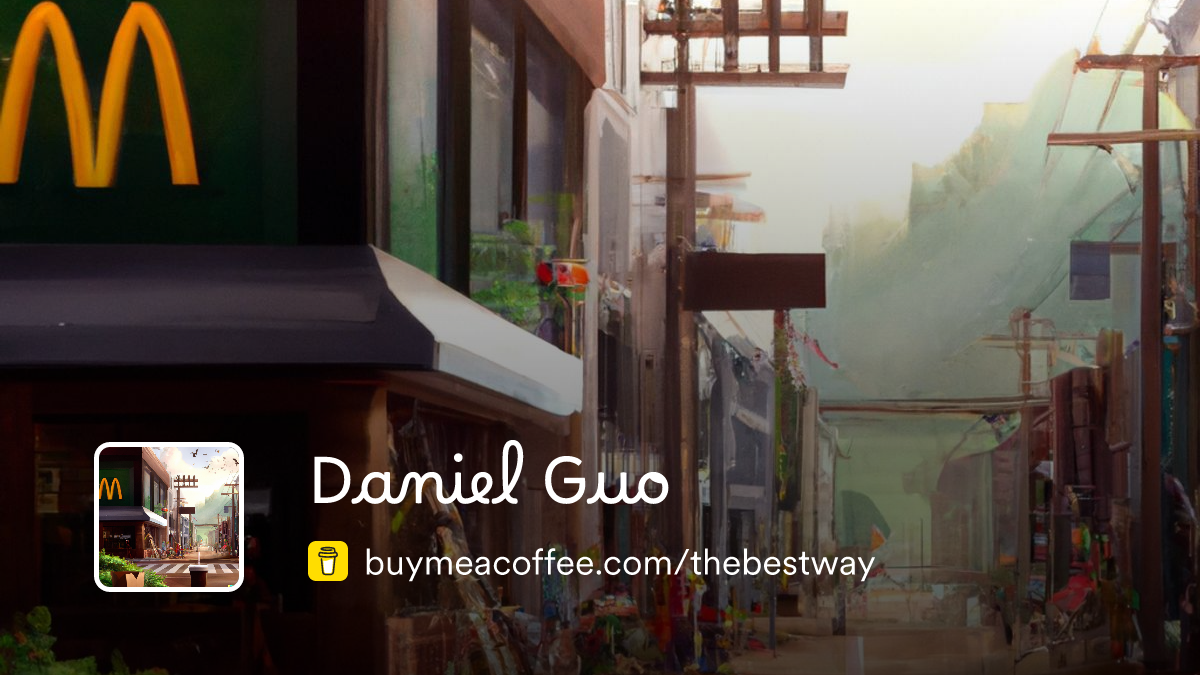 Daniel Guo - Buymeacoffee