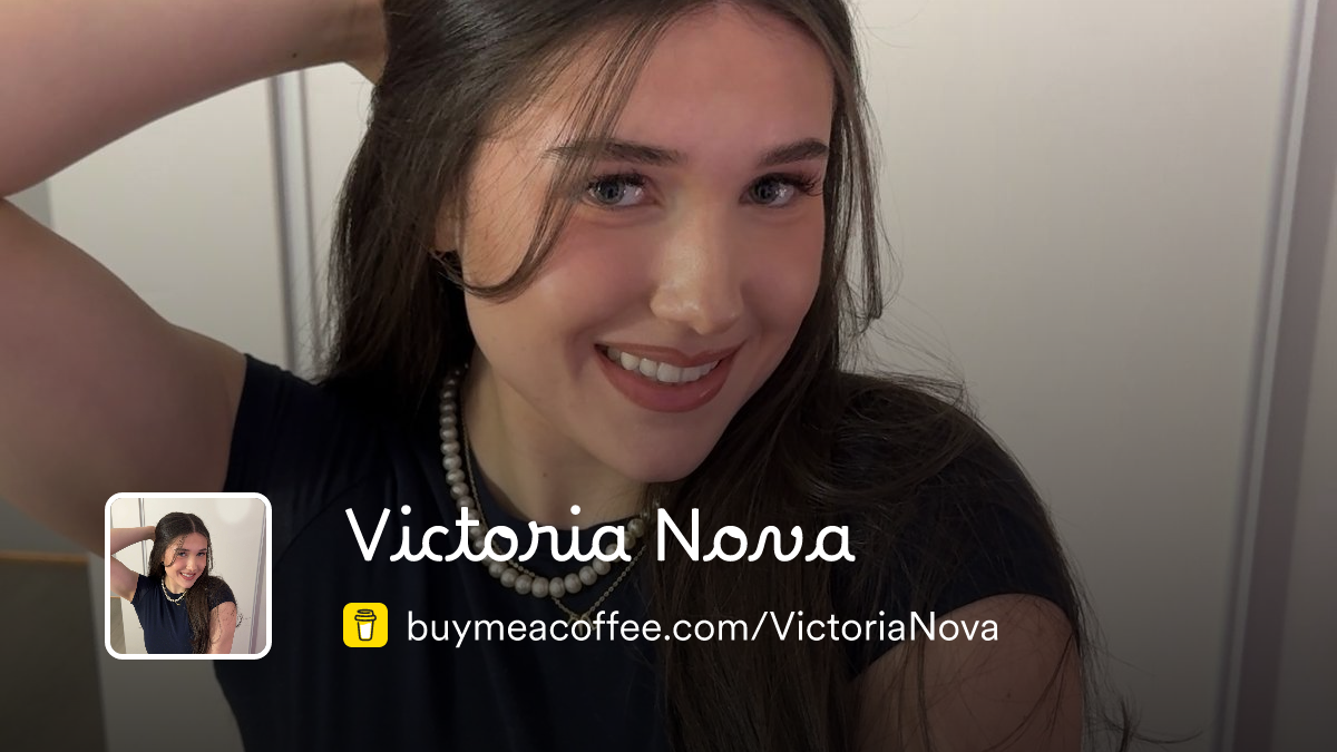 Victoria Nova - Buymeacoffee