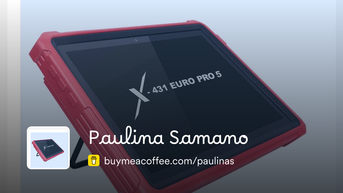 Paulina Samano - Buymeacoffee
