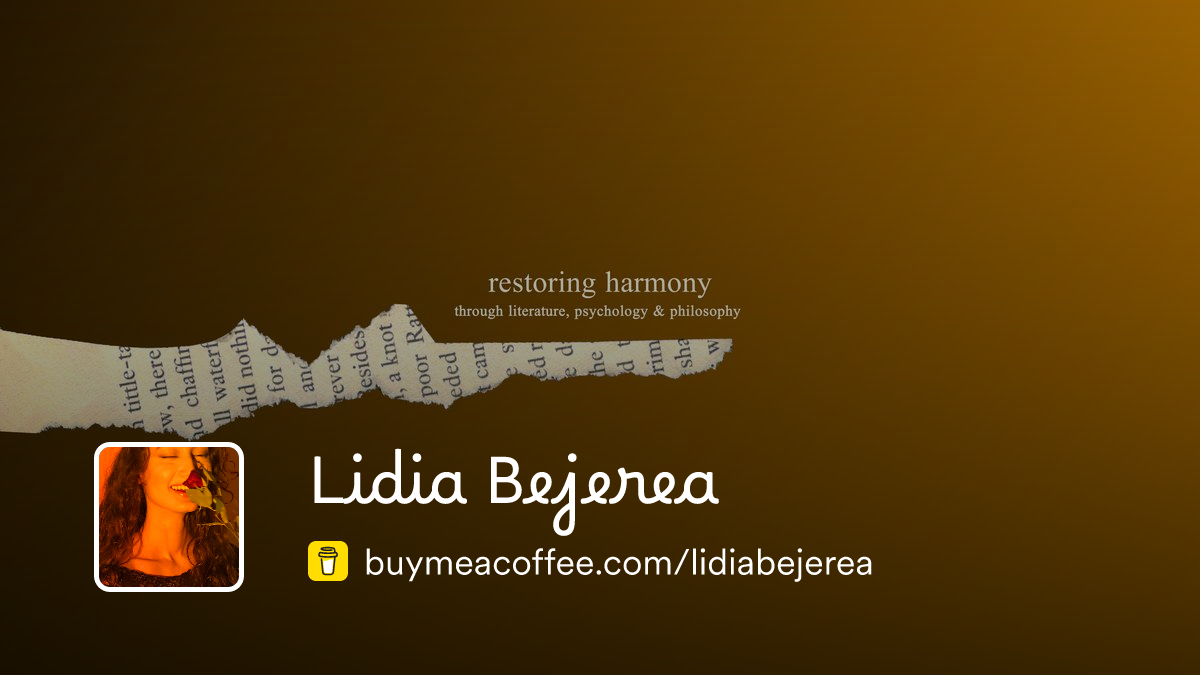 Lidia Bejerea - Buymeacoffee