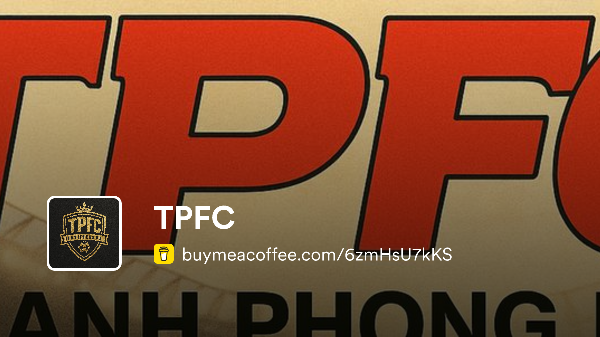 Extras | TPFC - Buymeacoffee