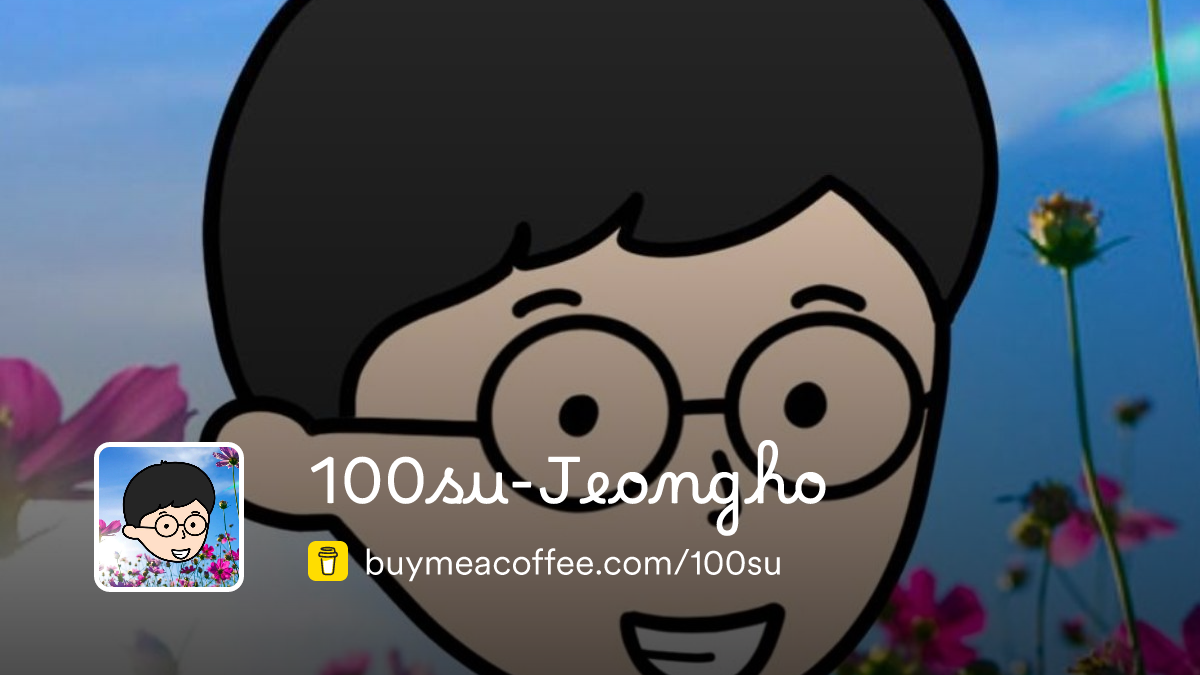 100su-Jeongho is a core dev. - Buymeacoffee