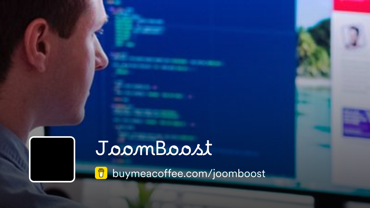 JoomBoost is Joomla Extensions Developer - Buymeacoffee