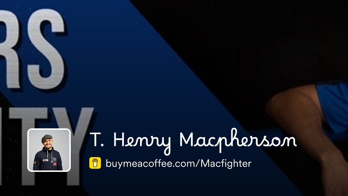 T. Henry Macpherson is Pattern Coaching - Buymeacoffee