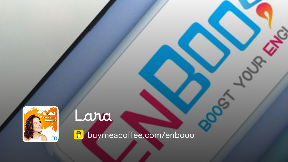 Lara is creating fun and engaging content to help you learn English ...