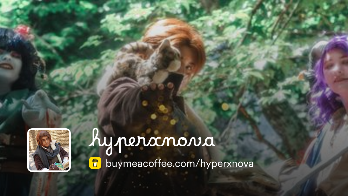 hyperxnova is creating cosplay content - Buymeacoffee