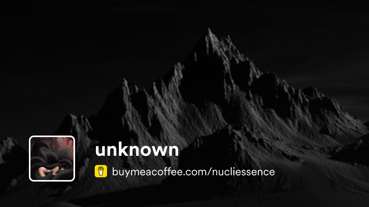 unknown is feral things - Buymeacoffee