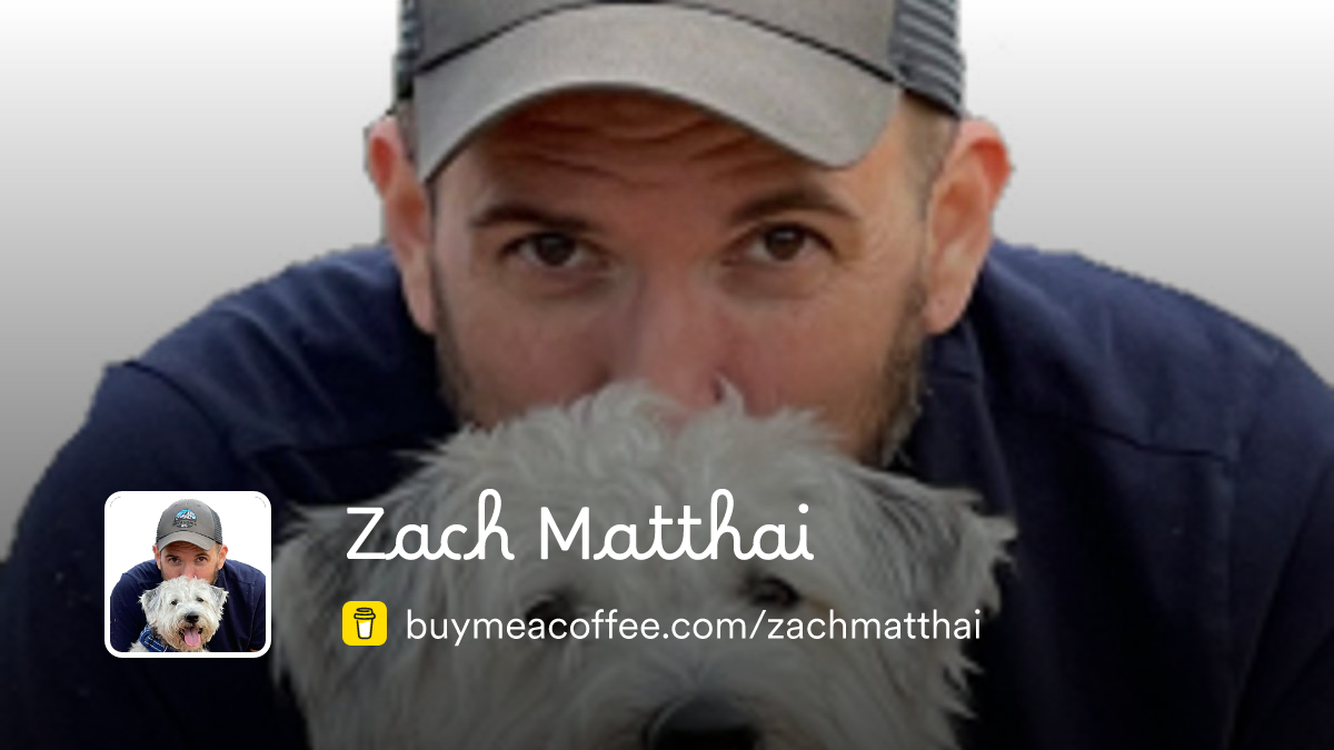 Zach Matthai - Buymeacoffee