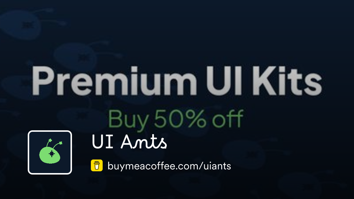 UI Ants is crafting premium UI kits for designers and entrepreneurs ...