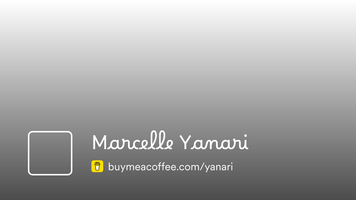 Marcelle Yanari - Buymeacoffee