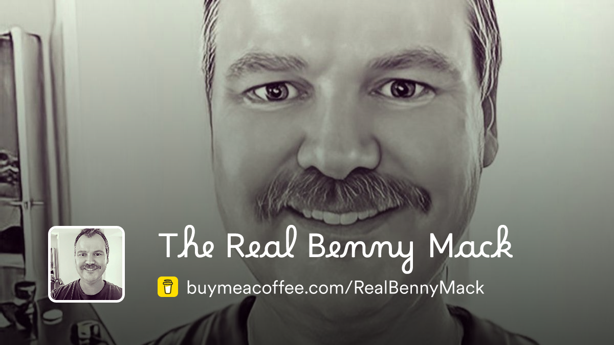The Real Benny Mack - Buymeacoffee