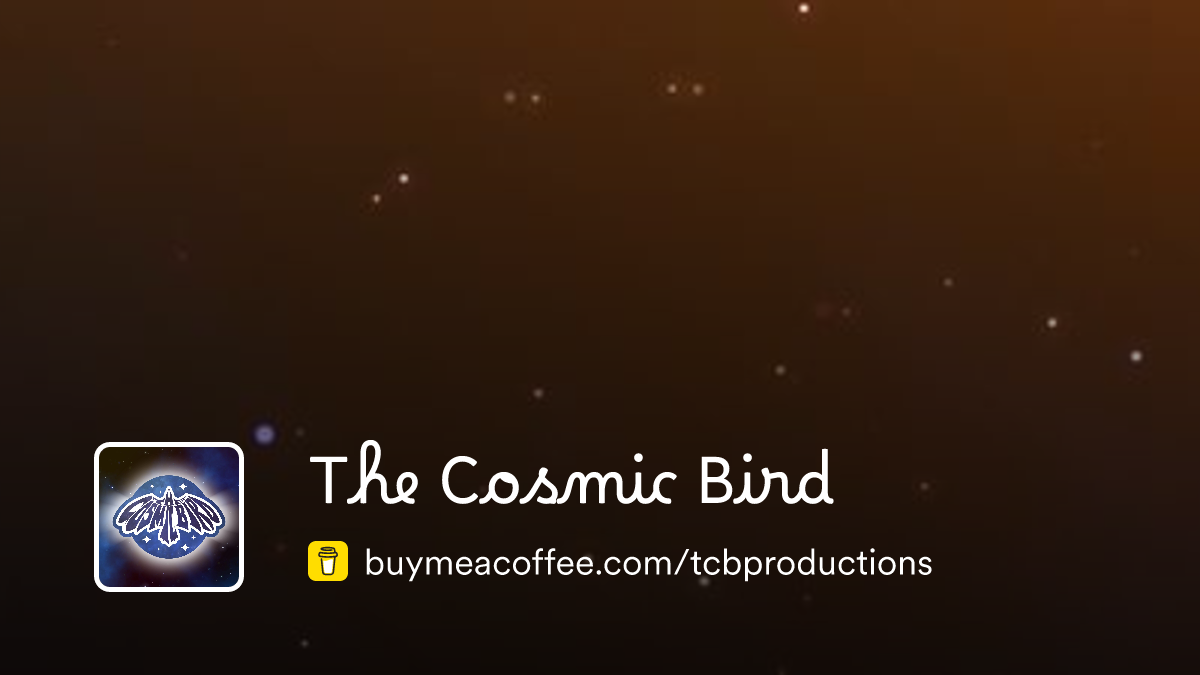 The Cosmic Bird is A toy maker and painter. Let's make cool stuff ...
