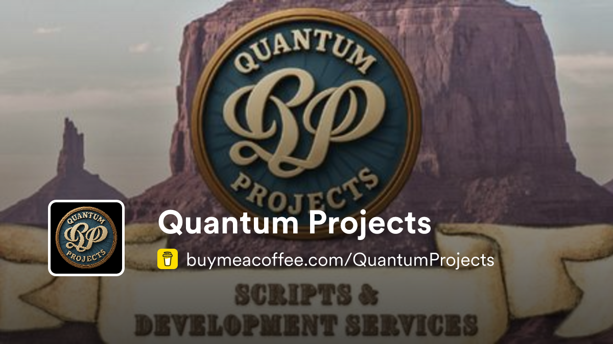 Quantum Projects - Buymeacoffee