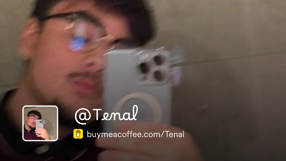 @Tenal - Buymeacoffee