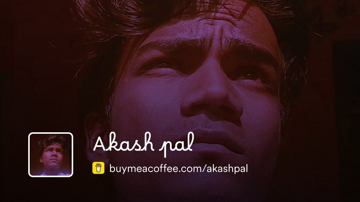 Akash pal is Unfunny - Buymeacoffee