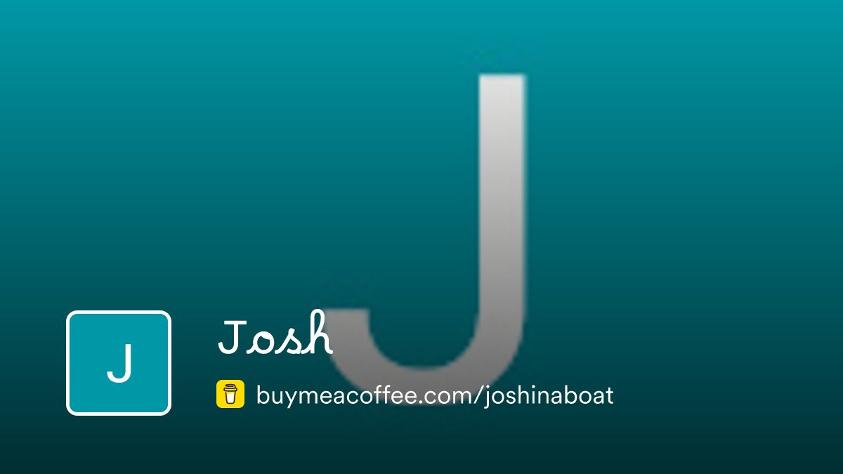 Josh - Buymeacoffee