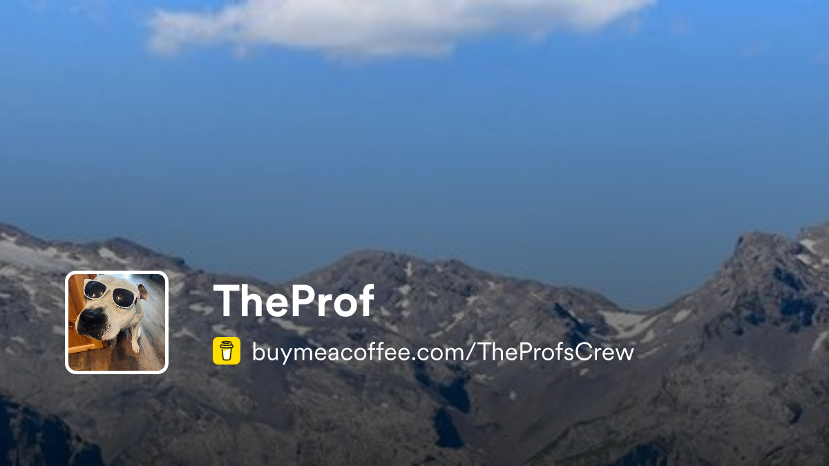 TheProf - Buymeacoffee
