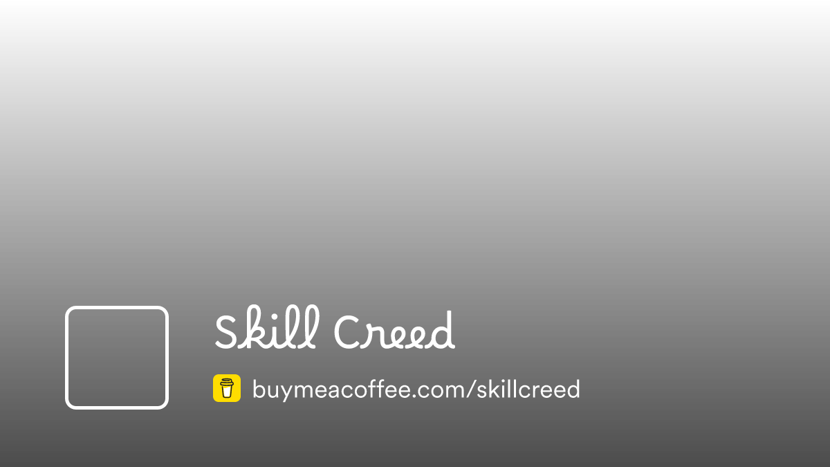 Skill Creed is creating educational content on Linux, DevOps, and Cyber Security. - Buymeacoffee