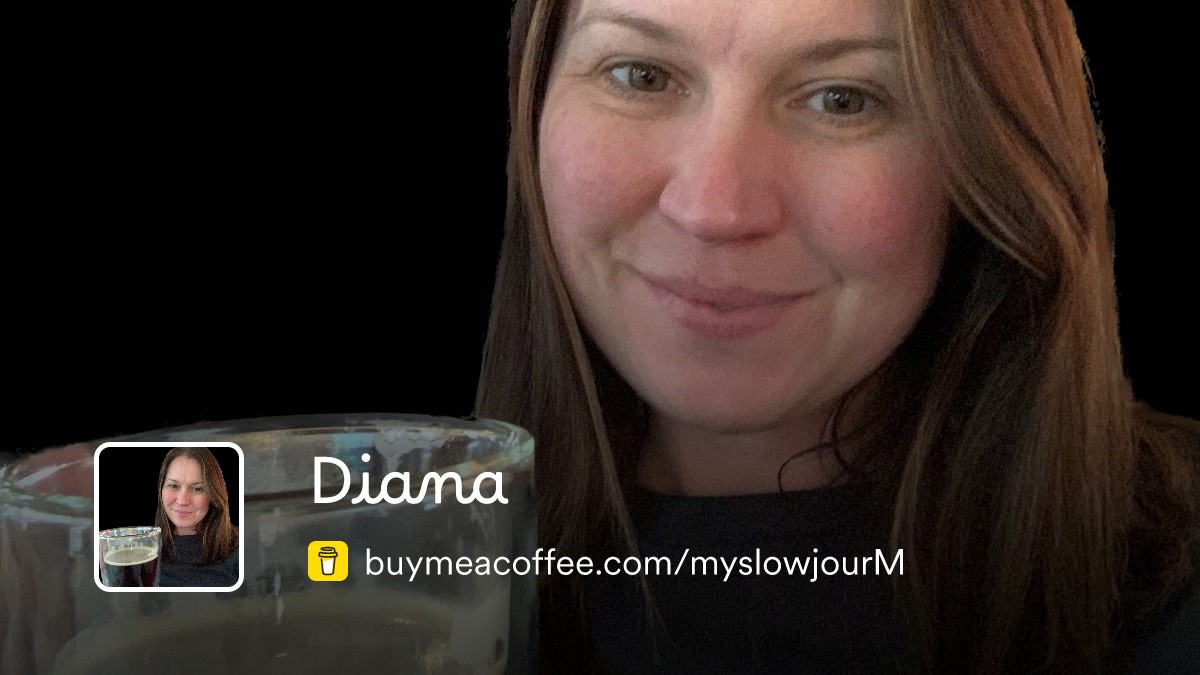 Diana is writing about mindful living - Buymeacoffee