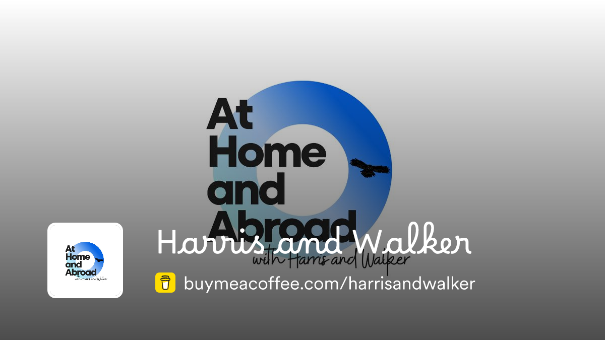 Harris and Walker is a Fantastic Podcast - Buymeacoffee