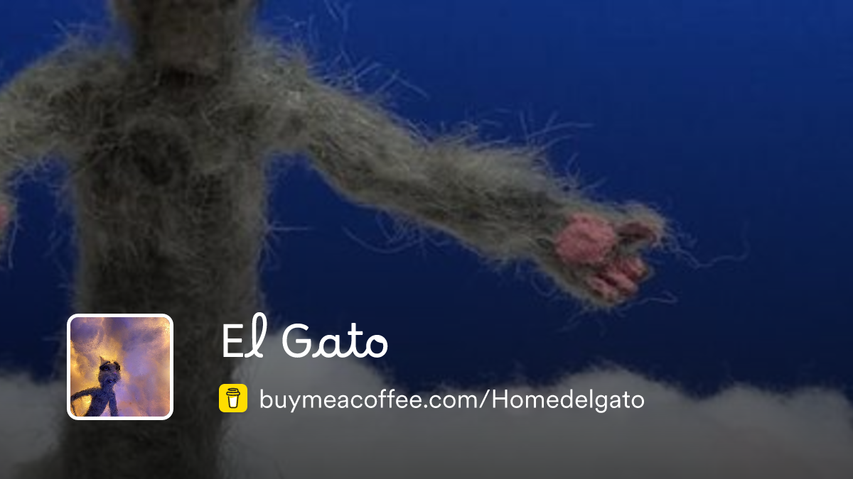 El Gato is creating a stop motion animated short film - Buymeacoffee