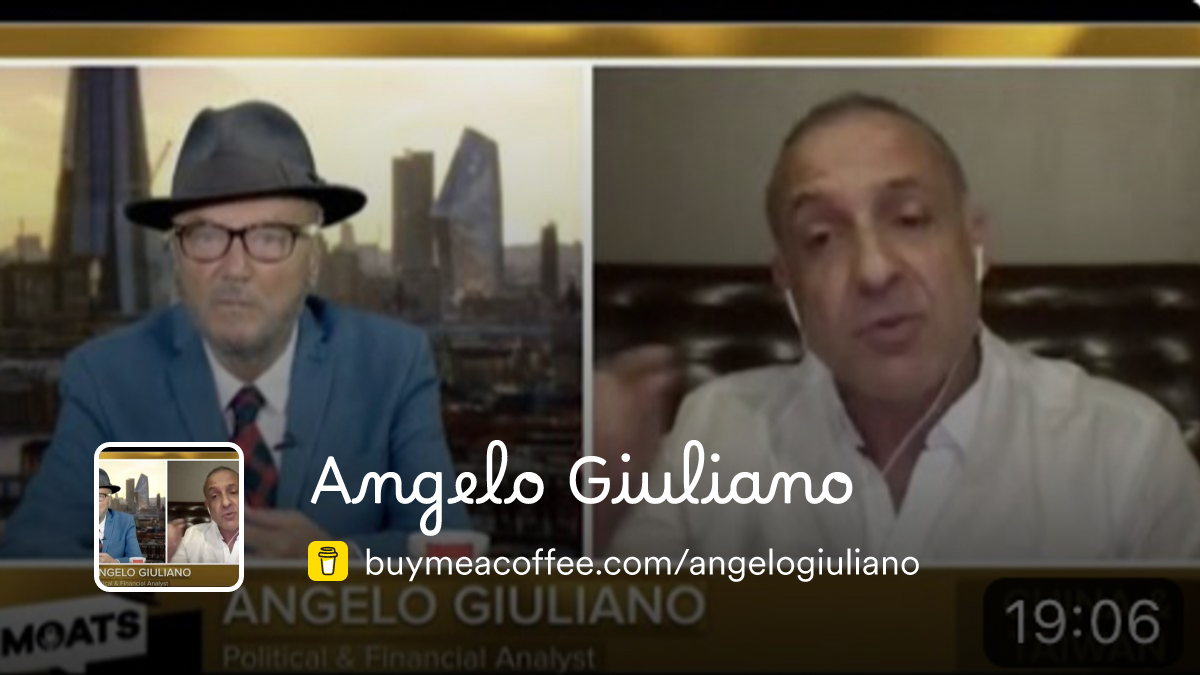 Angelo Giuliano is Content on geopolitics - Buymeacoffee