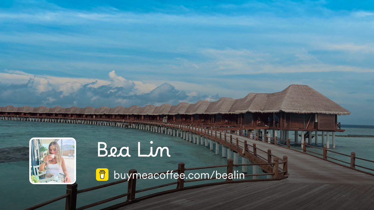 Bea Lin is creating YouTube videos - Buymeacoffee