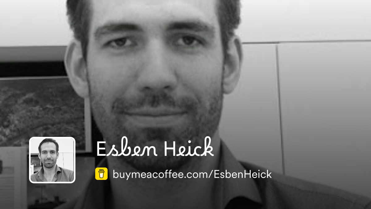 Esben Heick - Buymeacoffee