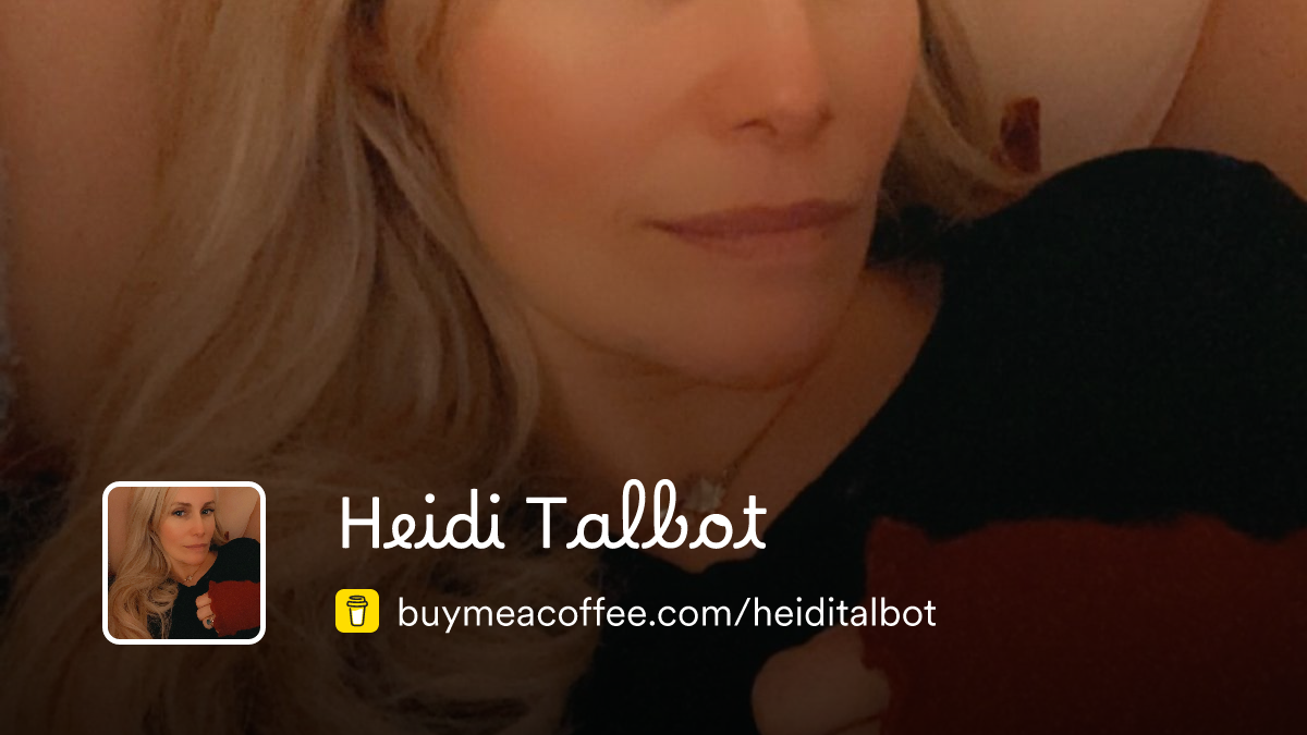 Heidi Talbot is singing songs, creating new music. - Buymeacoffee