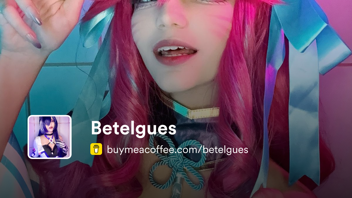 Betelgues is cosplay - Buymeacoffee